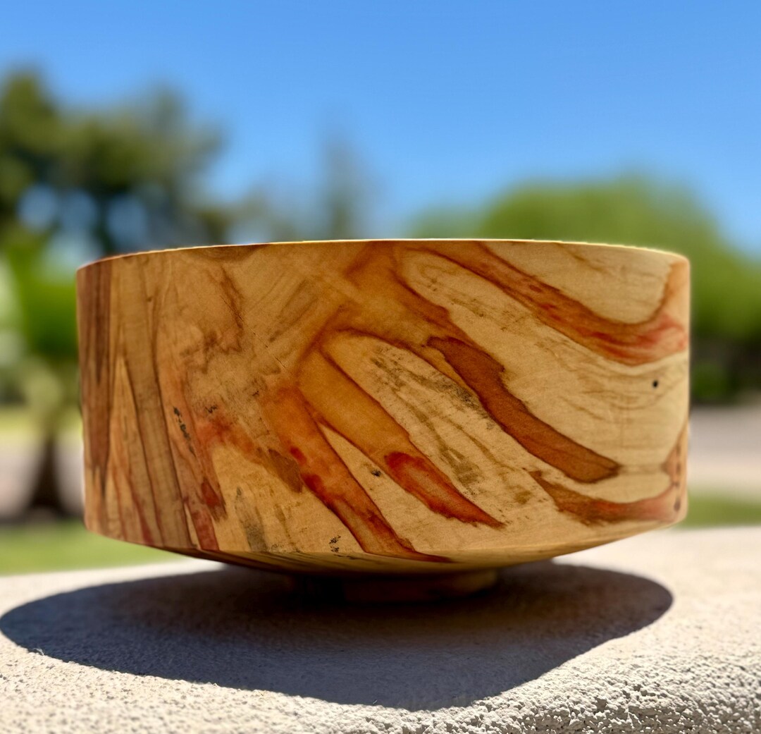 Spectacular Hand-turned Flame Box Elder Bowl. - Etsy