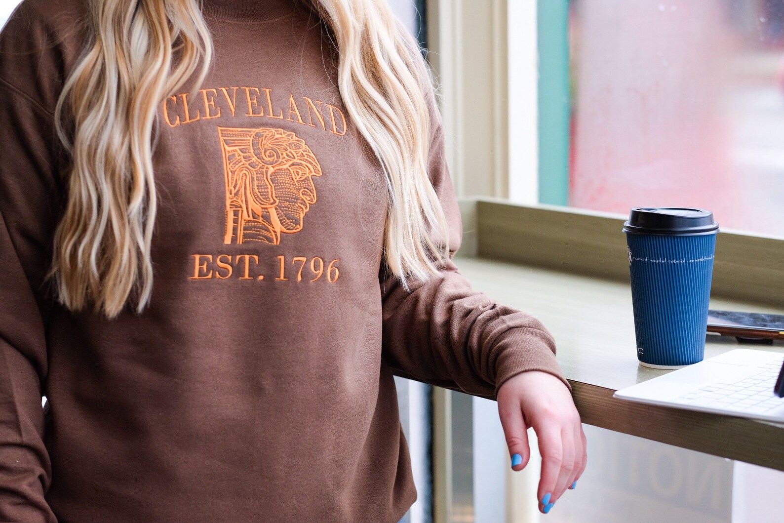 Embroidered CLEVELAND Sweatshirt | Guardian | Unisex Fit - Etsy