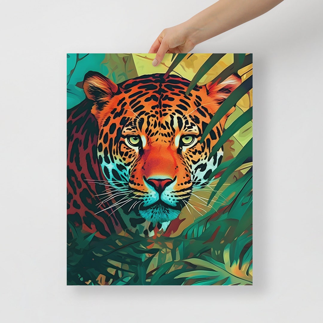 Vintage Japanese Jaguar Poster - Etsy