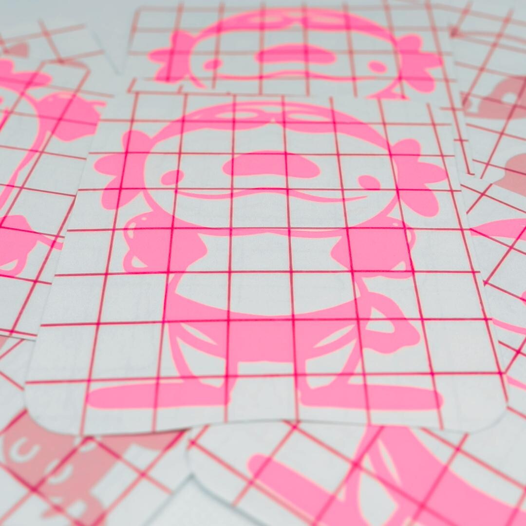 Swimsuit Axolotl Vinyl Decal - Etsy