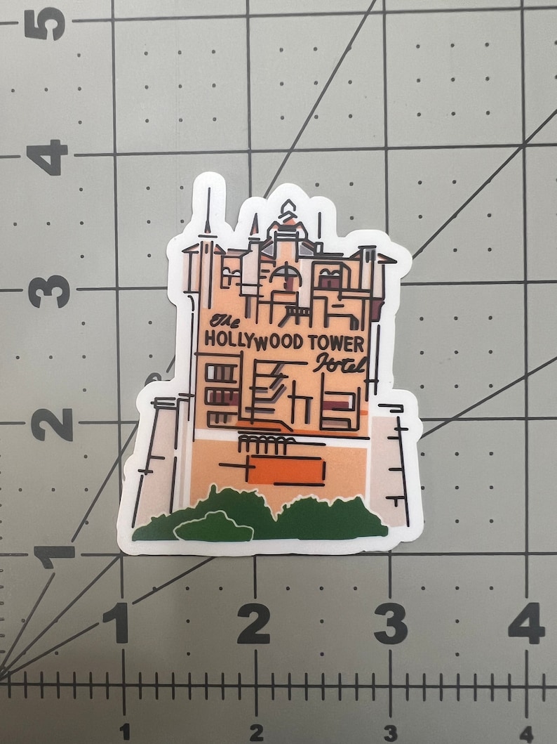 Tower of Terror Sticker - Etsy