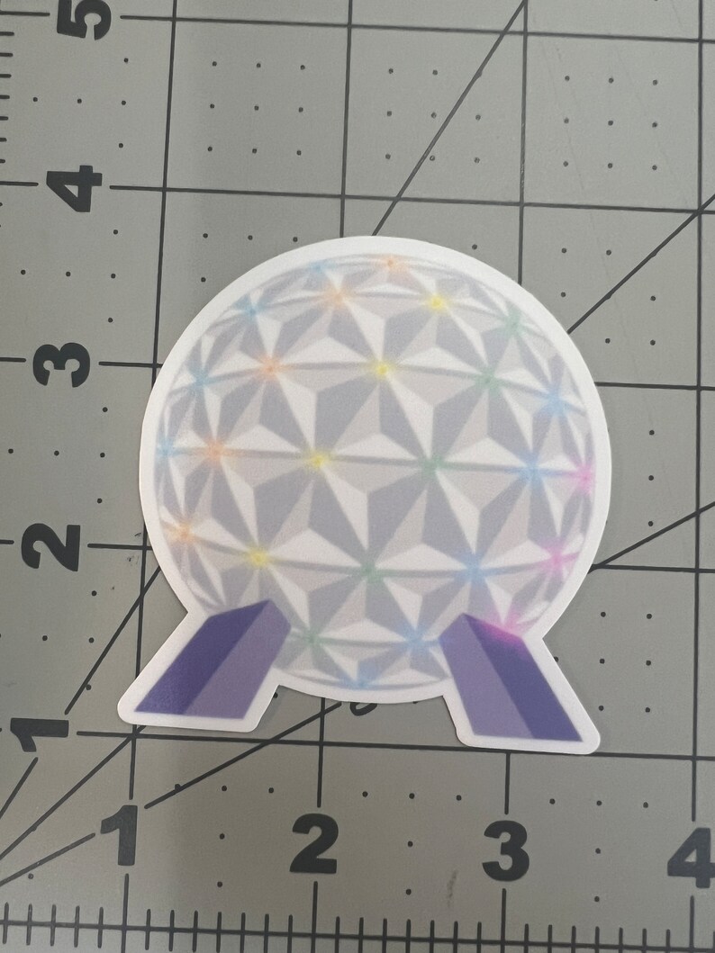 Epcot With Lights Sticker - Etsy