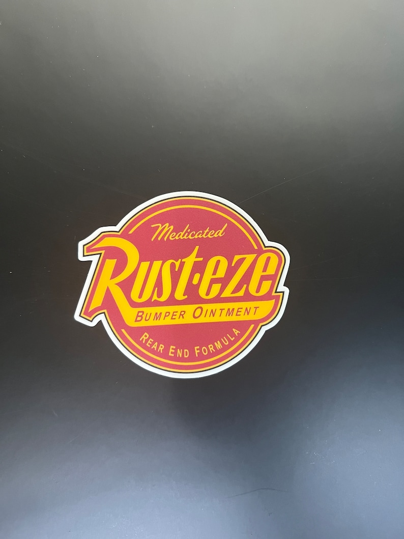 Rust-eze From the Movie Cars Sticker - Etsy