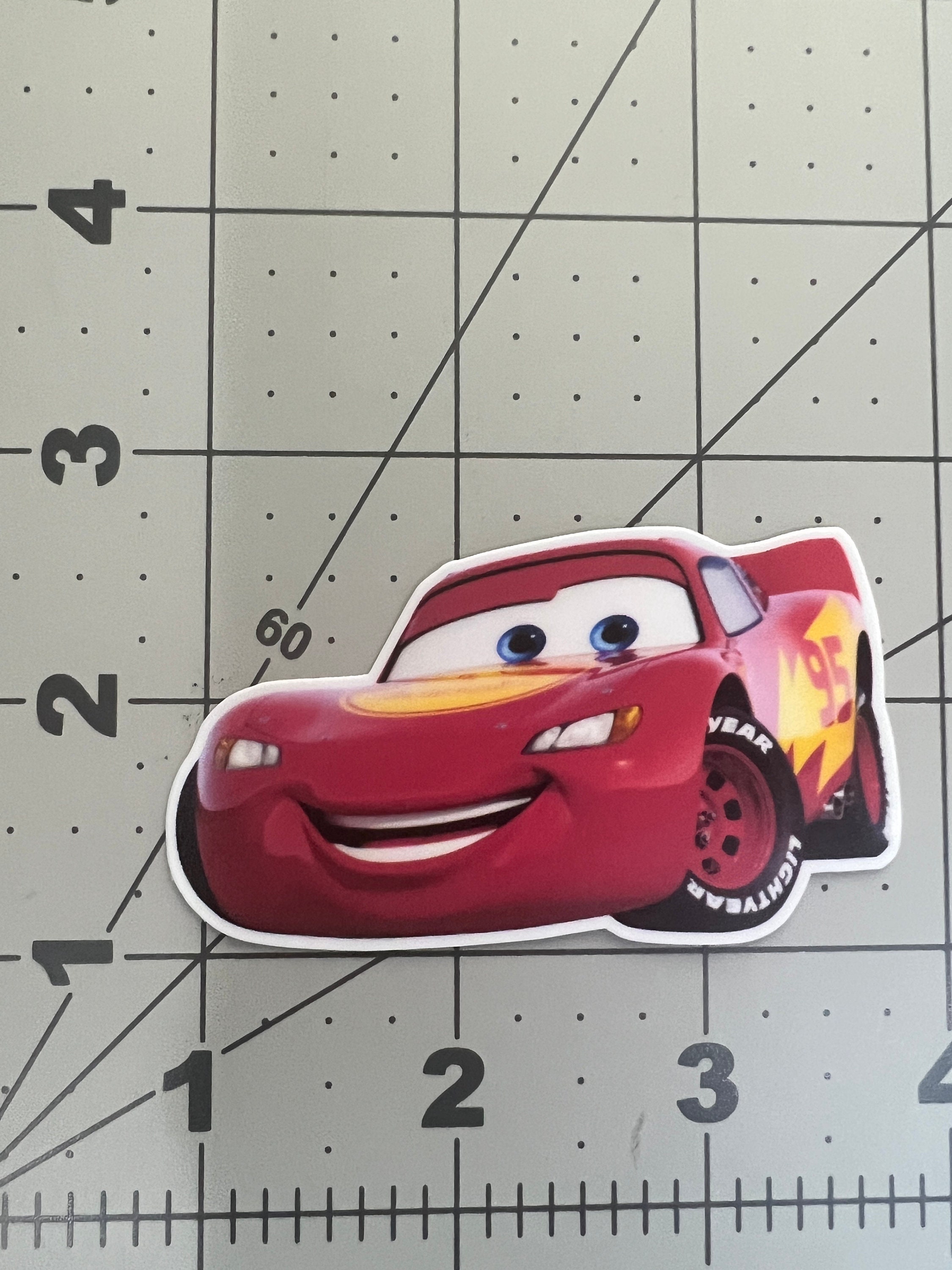 Lightning Mcqueen Sticker - Etsy