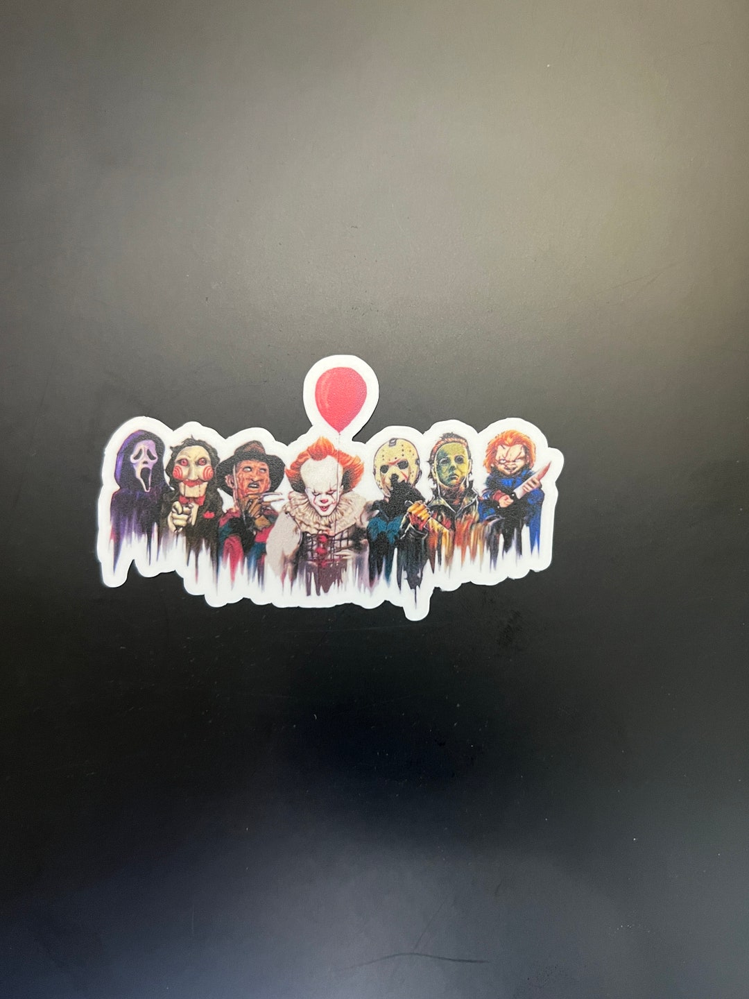 Horror Movie Characters Sticker - Etsy