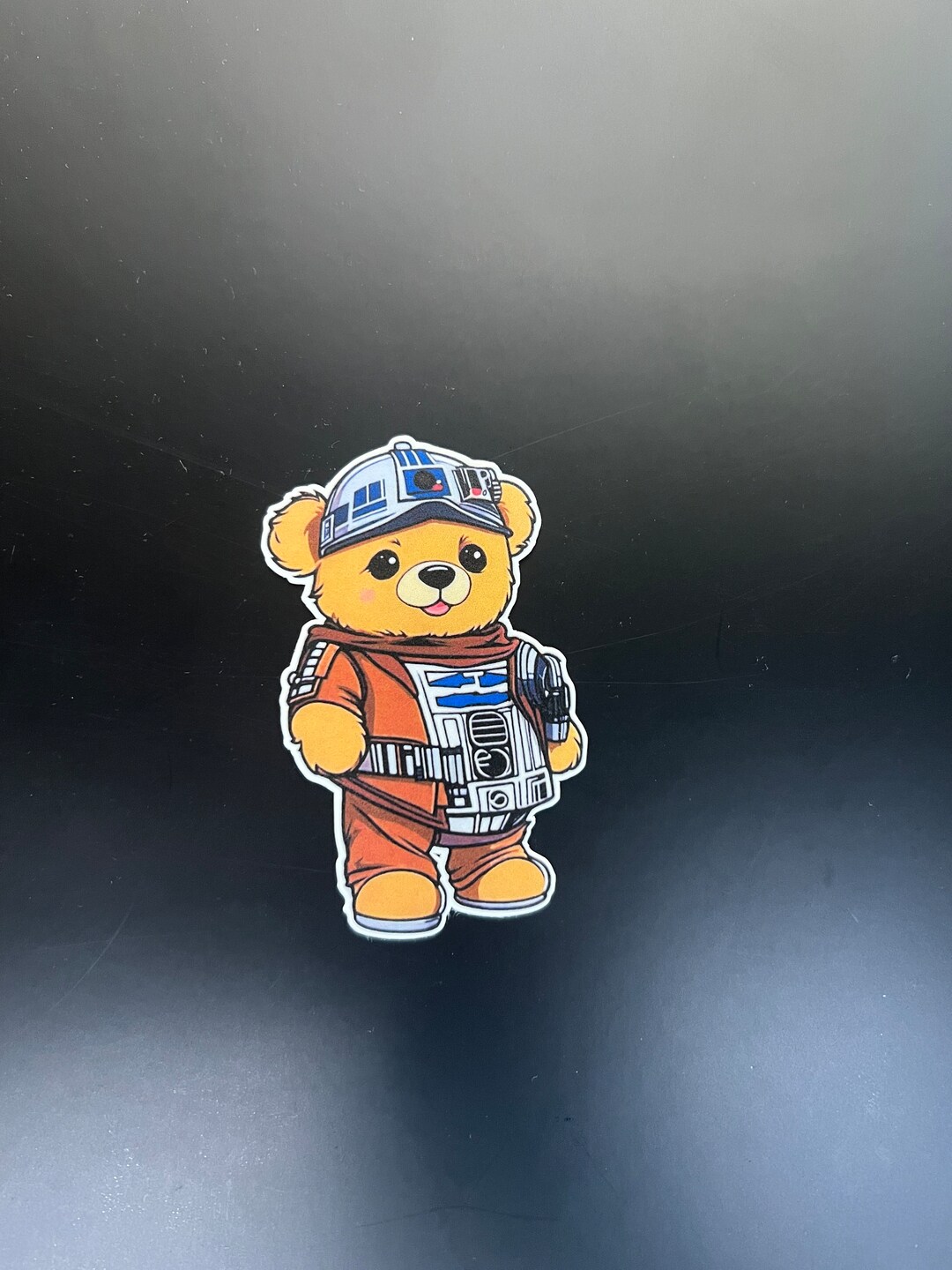 Teddy Bear R2-D2 Sticker - Etsy