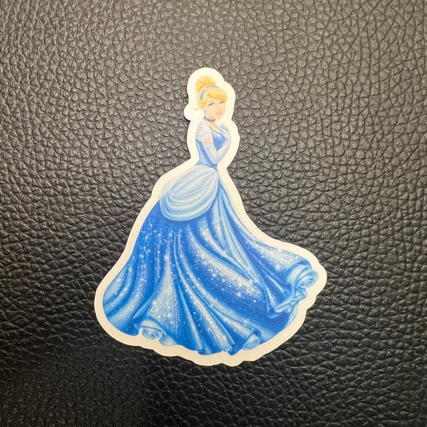 Cinderella Stickers - Etsy