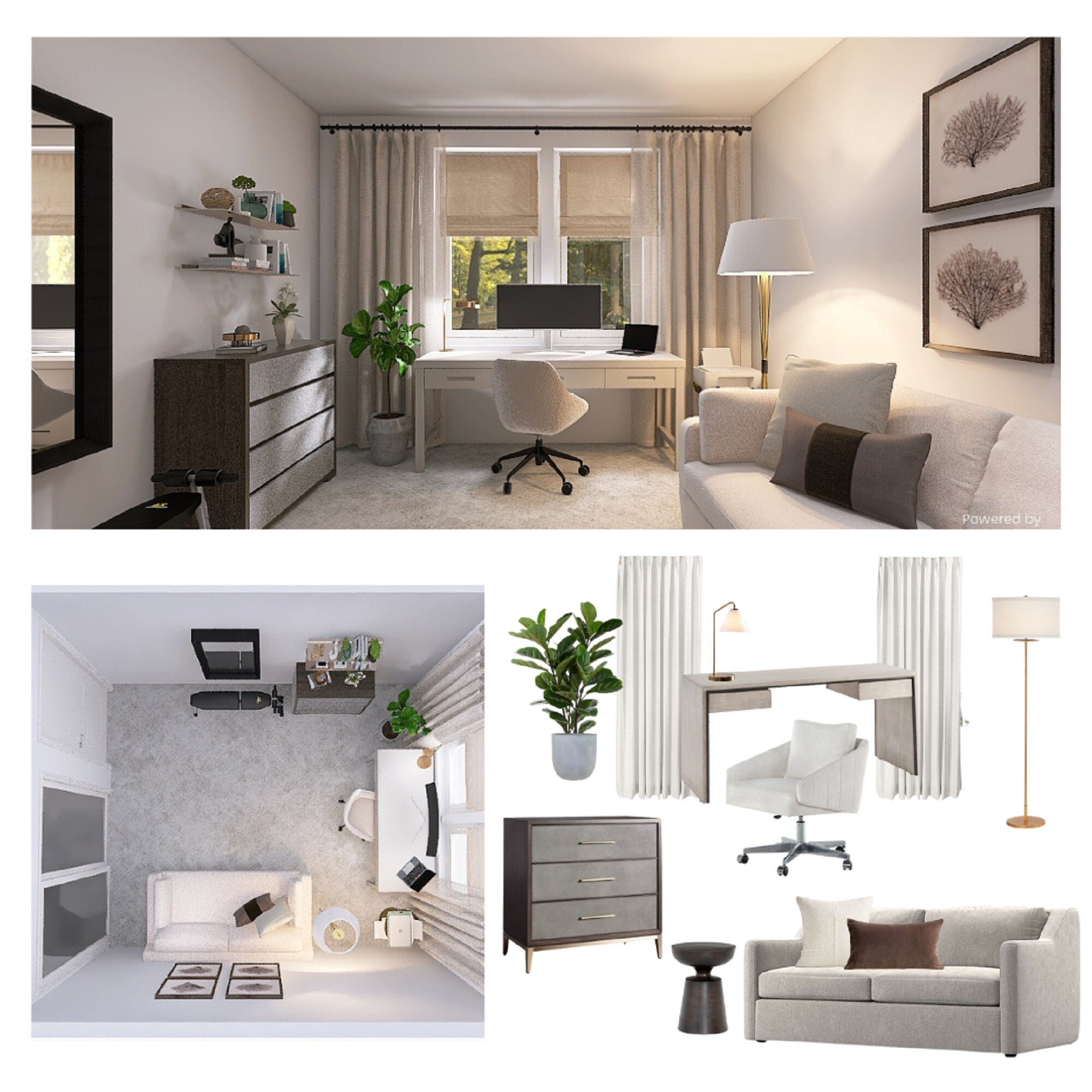 Fuss-free Room Design Edesign Custom Interior Design Virtual Interior ...