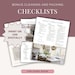Printable Interior Design Checklist | Room List | Construction Binder ...