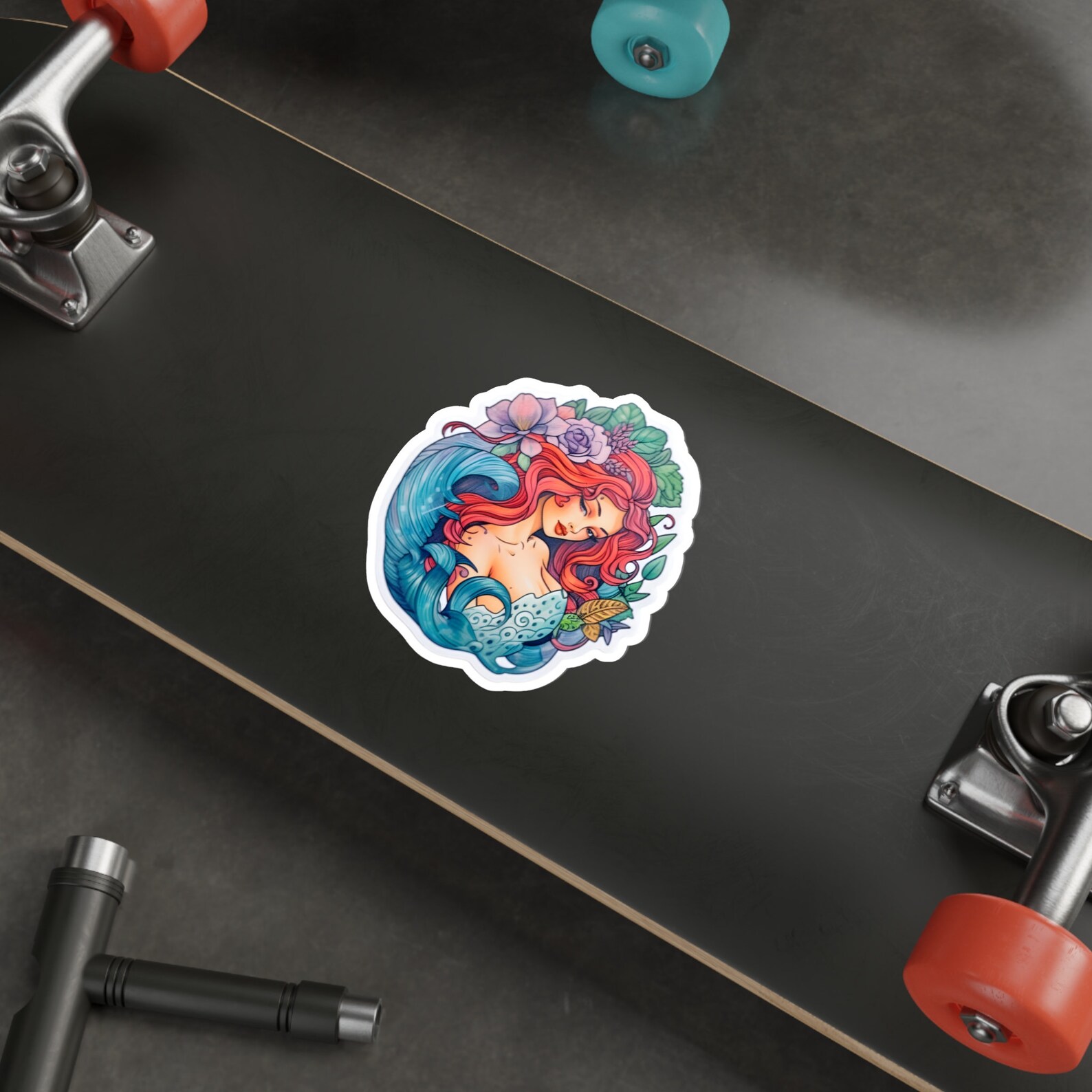 Eclipse Muse Mermaid Die Cut Sticker - Etsy