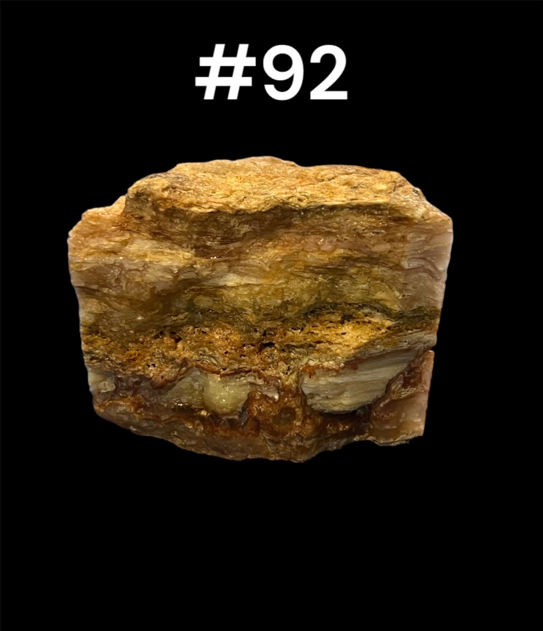 Utah Hyalite Bacon Bubble Opal 87.90 Oz/5.49375 Lbs - Etsy