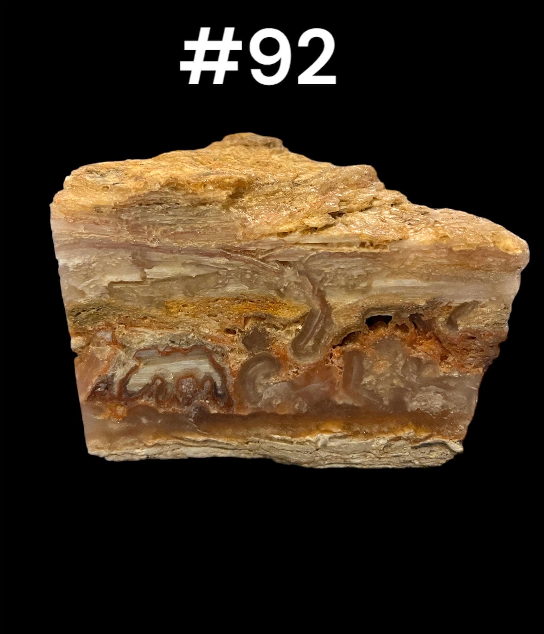 Utah Hyalite Bacon Bubble Opal 87.90 Oz/5.49375 Lbs - Etsy