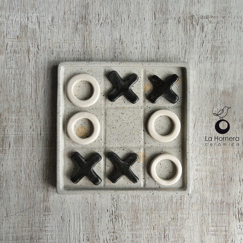 Clay Tic Tac Toe Board - Etsy
