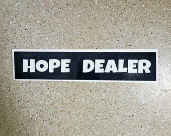 Vintage 1950's Style JESUS in the Hope Retro Travel Decal Bumper ...