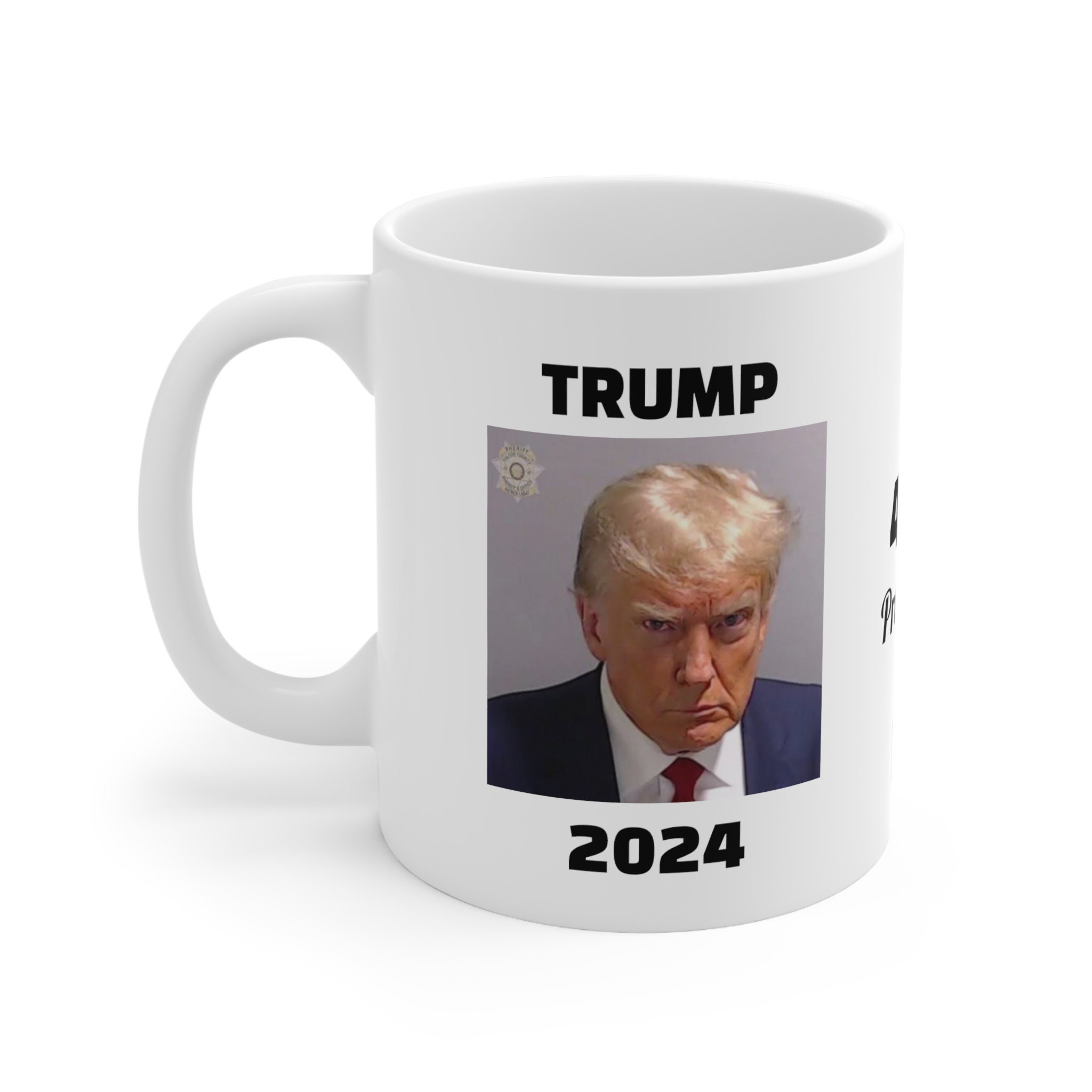 Trump Mugshot Mug, Trump 2024, 47th President, Ceramic Mug, Coffee Mug ...