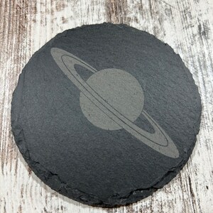 Space Themed Coaster Set of Slate Coasters. - Etsy