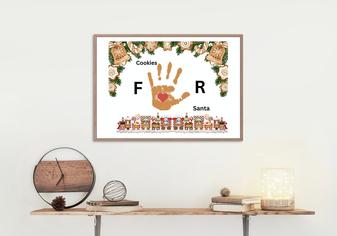 Handprint Art Printable Walking Baby Handprint Art: 8x10 Animal ...