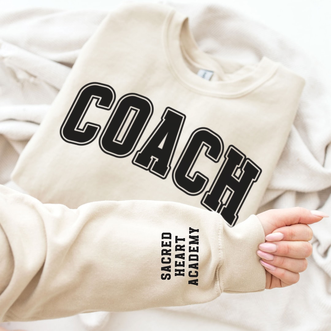 Custom Coach Shirt, Cute Coaches Gifts, Personalized Gift Name ...