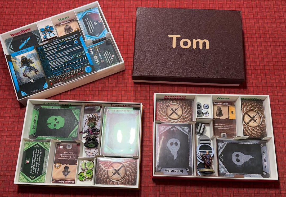 Gloomhaven - Frosthaven Personalized Character Box - Etsy