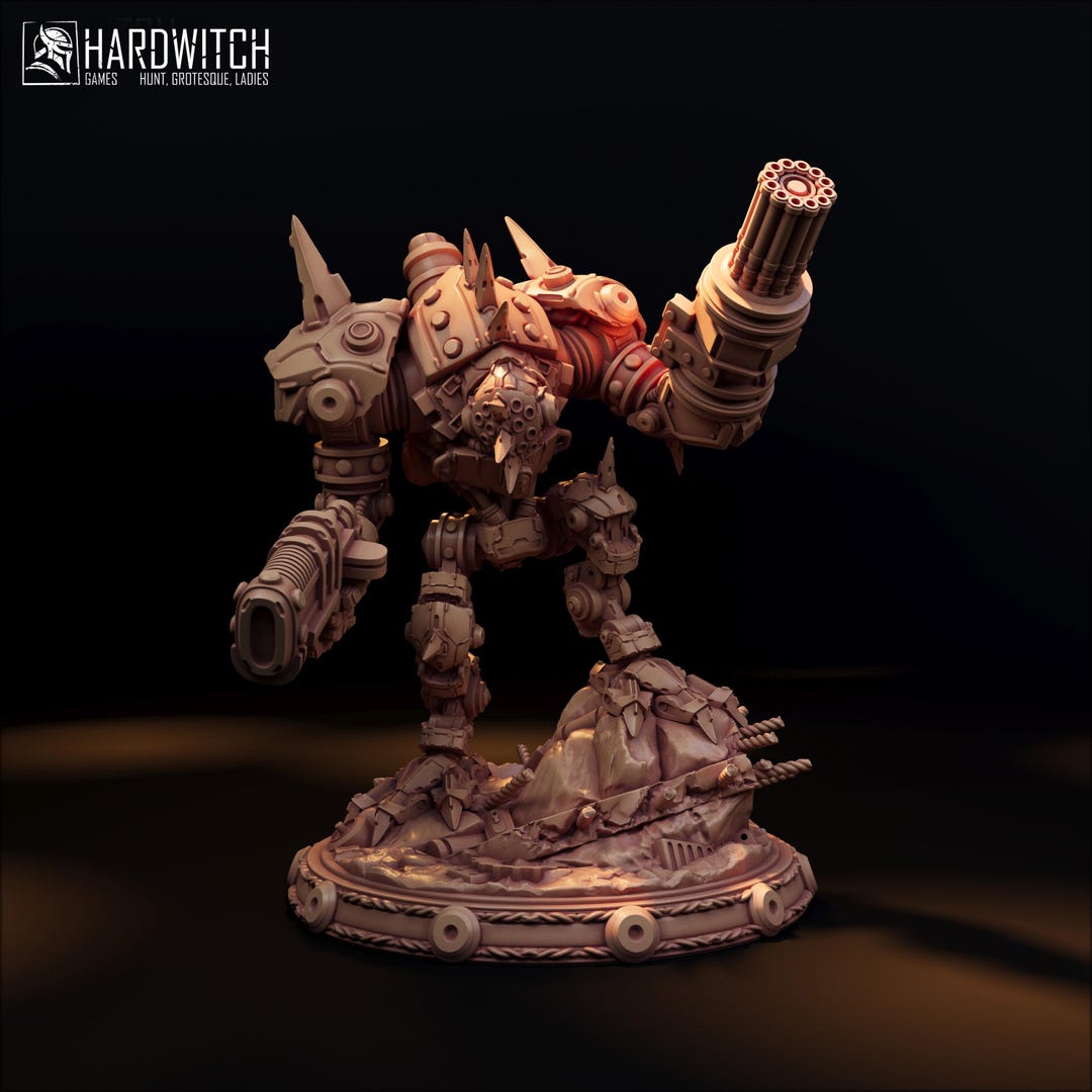 Golem Dormant Construct Coffin Miniature for Painting | Bazaltar ...