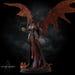 Female Cambion Winged Demon Miniature for Painting | Nyxara, Demon of ...