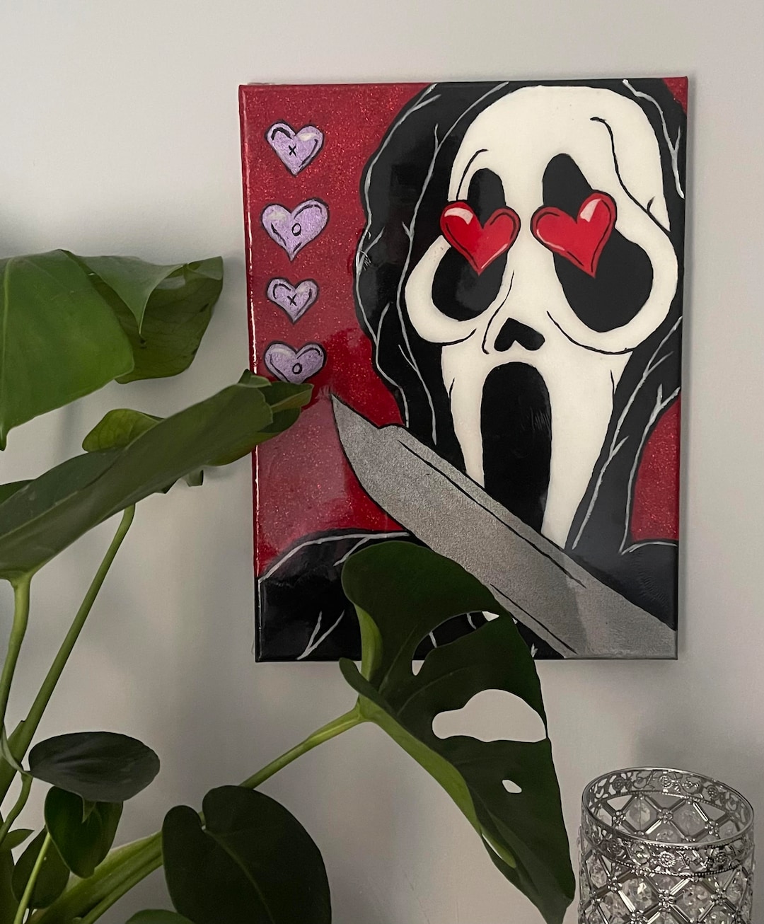 Wall Art Painting - Ghostface - Etsy