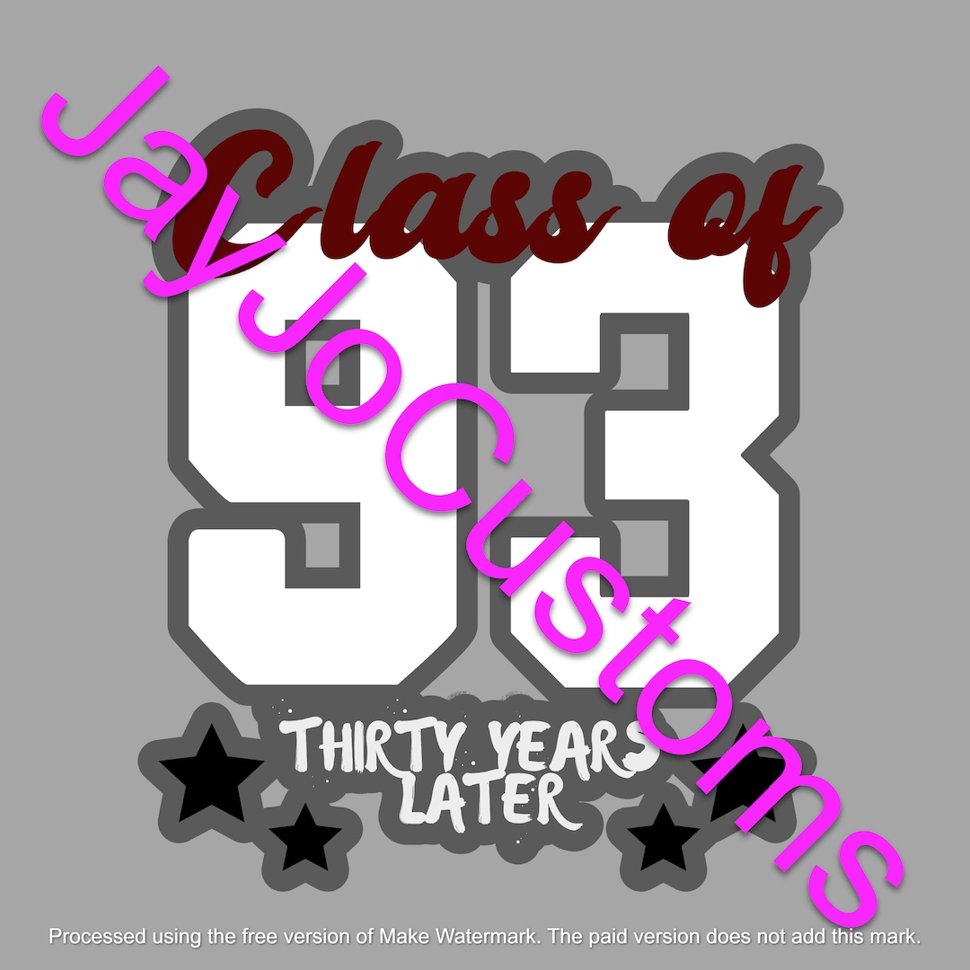 Class of 93.png - Etsy