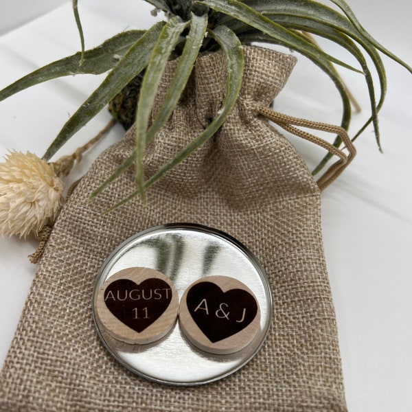 Wood Tokens With Logo - Etsy