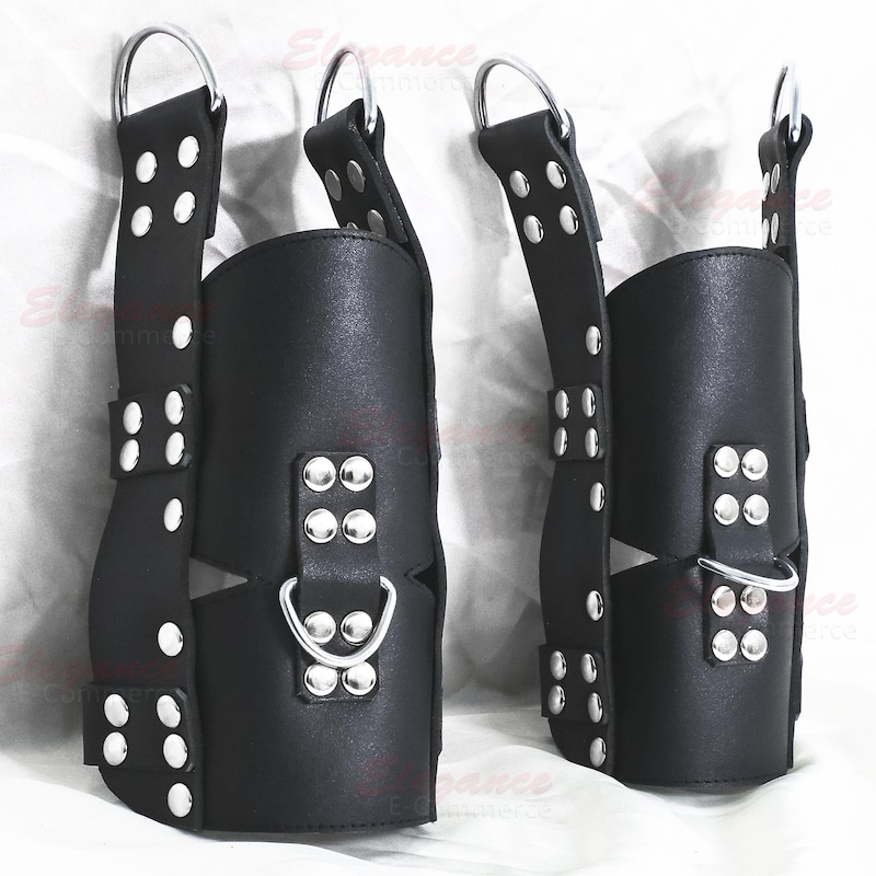 Leather Suspension Cuffs - Etsy