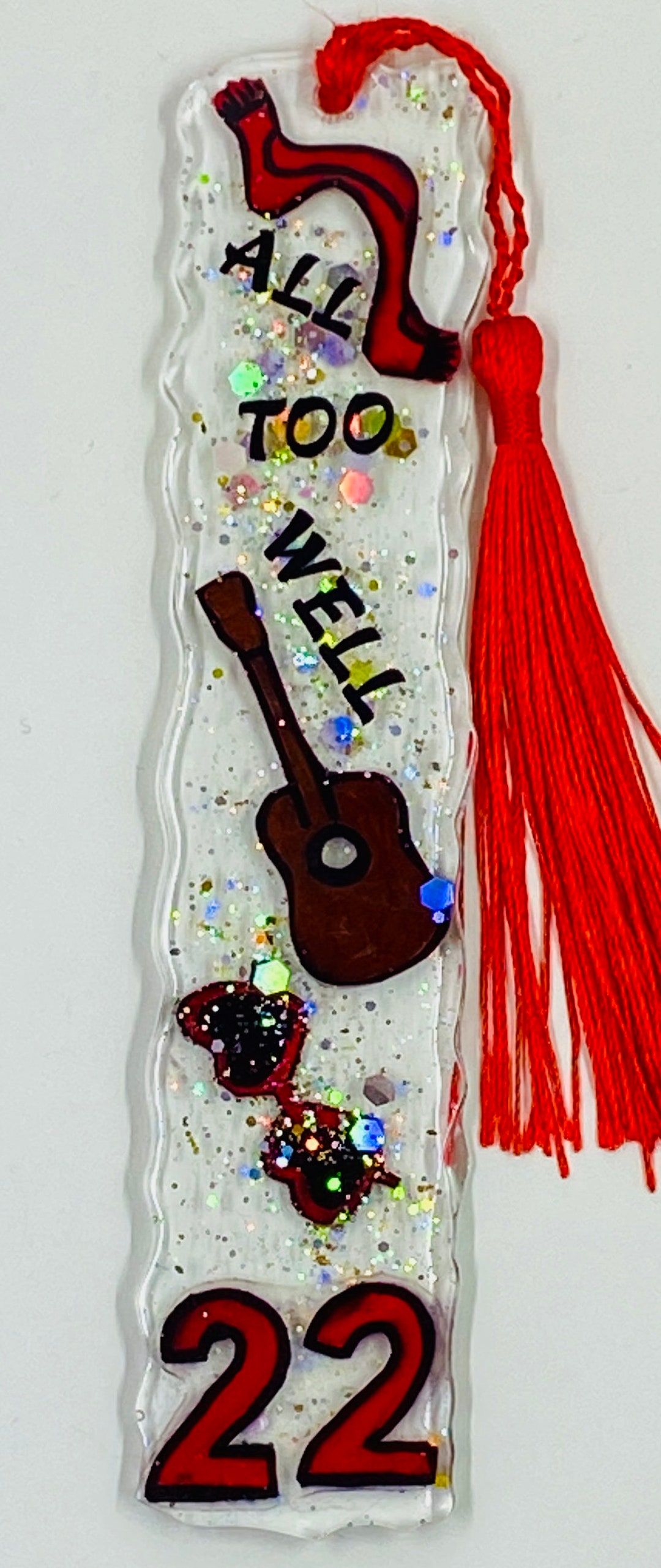 This Resin Bookmark is for All the Swiftie Fans. ALL TOO WELL. Under 5 ...