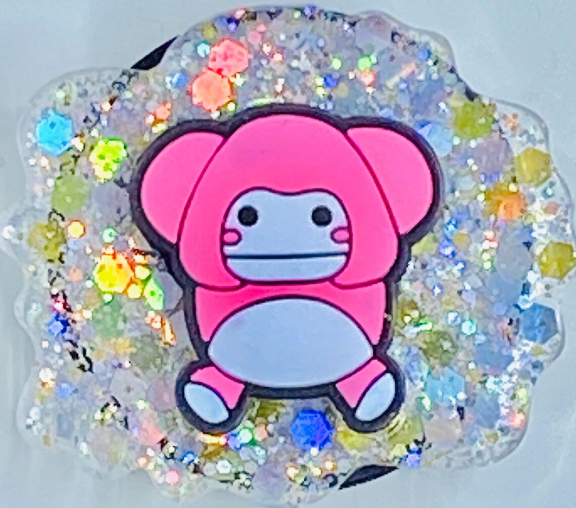 This Resin Popsocket Has a Pink Big Foot Squishmallow Secured With Glue ...