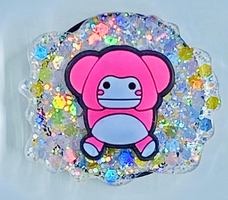 This Resin Popsocket Has a Pink Big Foot Squishmallow Secured With Glue ...