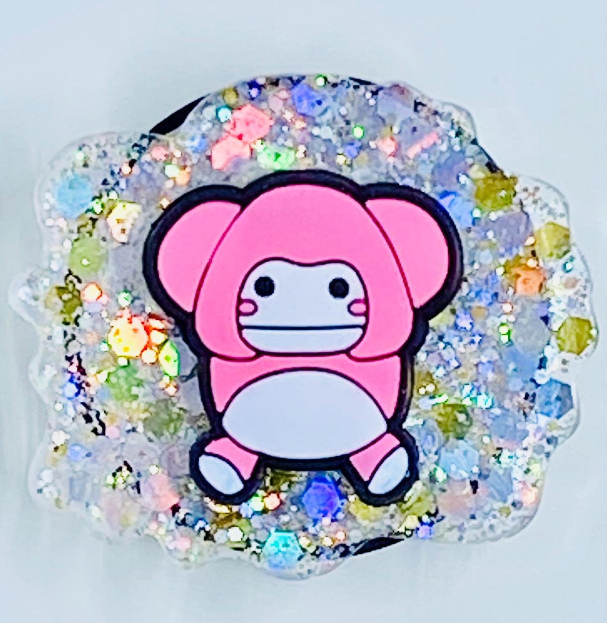 This Resin Popsocket Has a Pink Big Foot Squishmallow Secured With Glue ...
