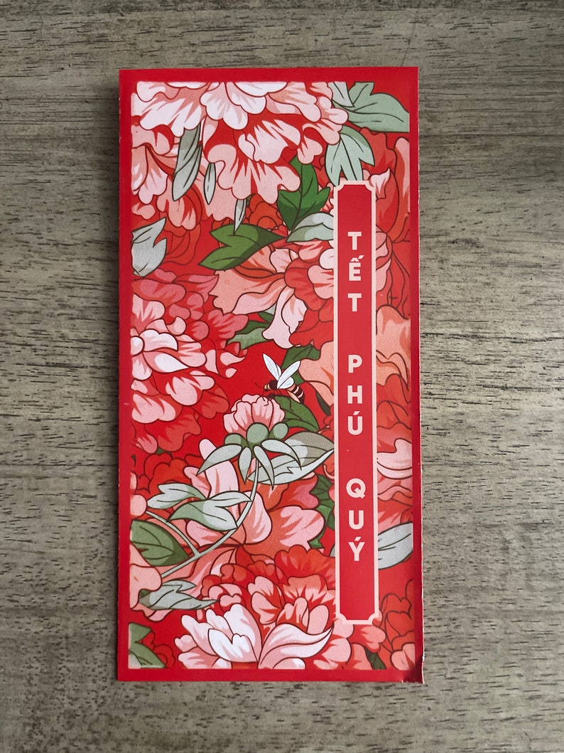 Bao Lì Xì - FAMILY Lucky Envelope | Tet Lucky Money Envelope - Etsy