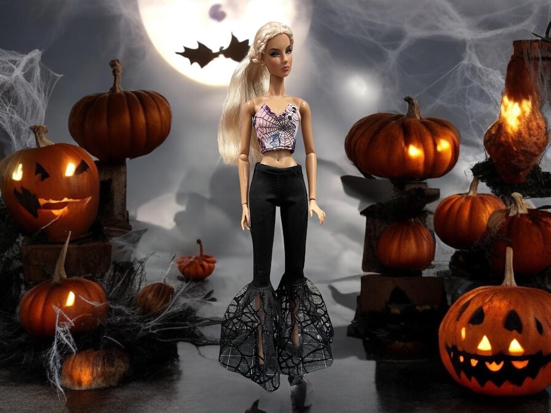 12.5" Fashion Dolls Halloween Diva Outfit, Halloween Costumes for Dolls ...