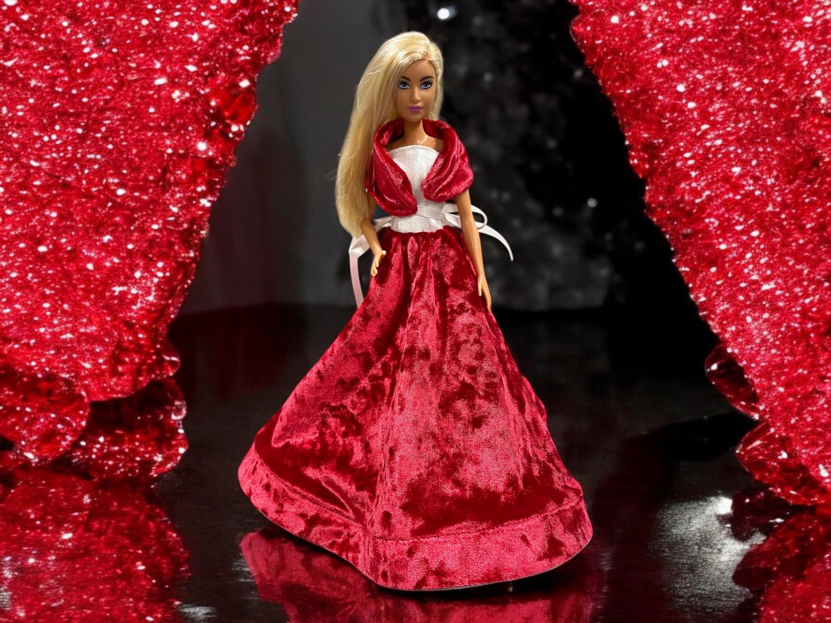 Barbie Christmas Dress Etsy UK