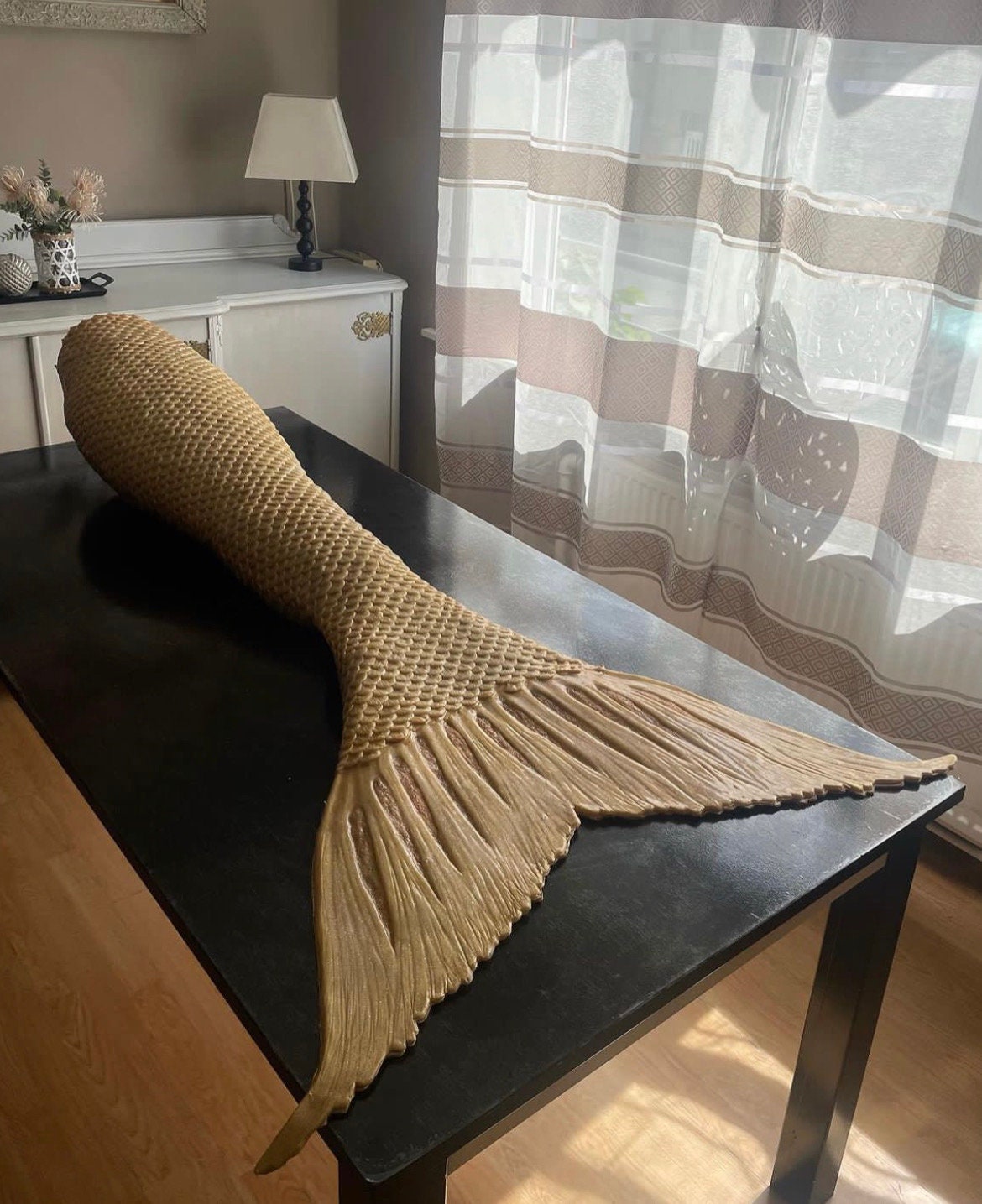 Full Silicone Gold Mermaid Tail H2o - Etsy