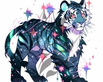 Fire Wolf Adoptable Character Digital Download HD Image - Etsy