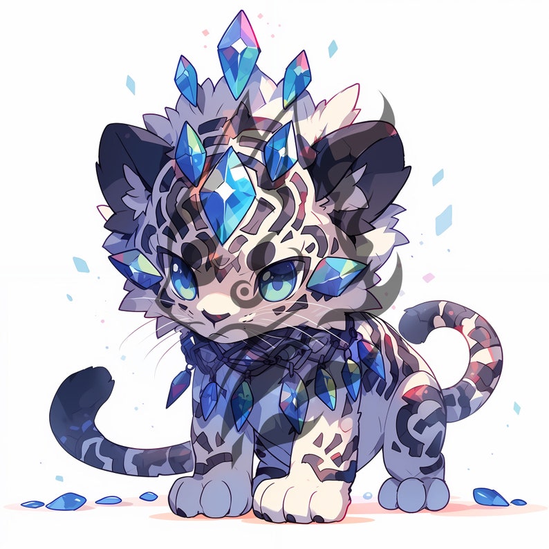 Crystal Cat Profile Pic PFP - Digital Download HD Image - Unique ...