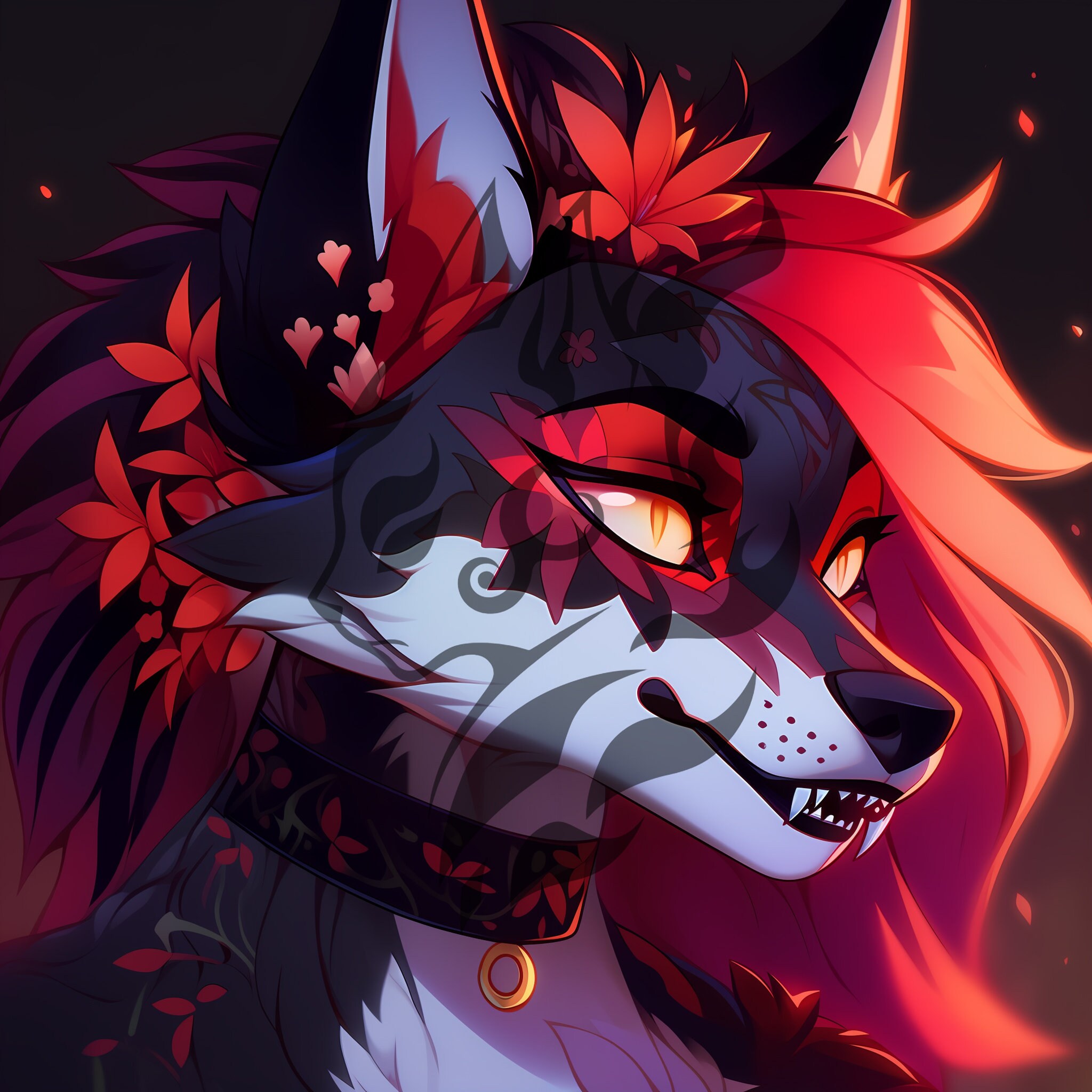 Wolf Fursona Profile Pic PFP Digital Download HD Image - Etsy Australia