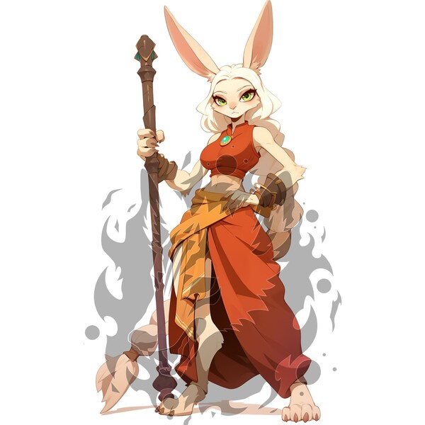 Anthro Rabbit - Etsy