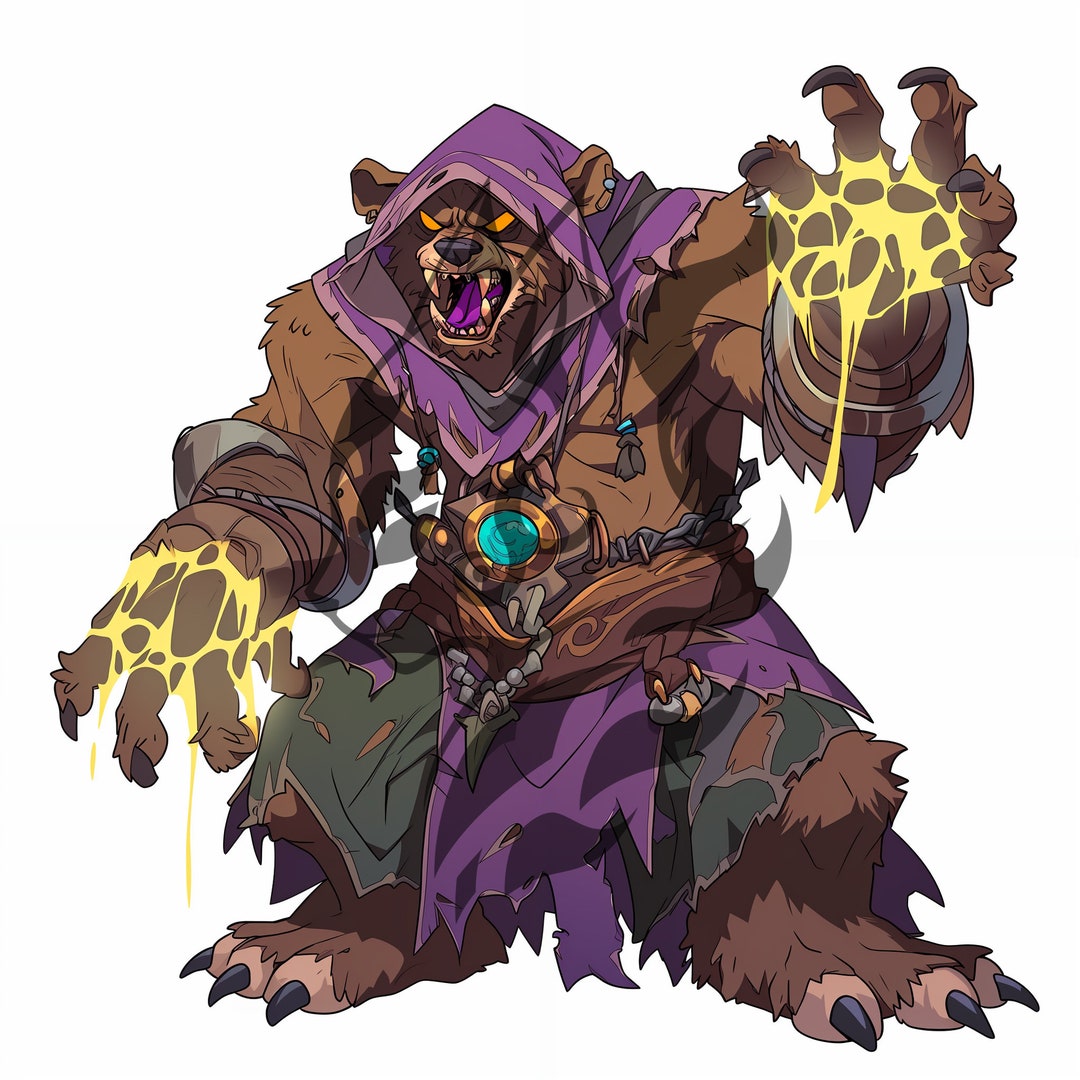 Bugbear Warlock Adoptable Character Digital Download HD Image - Etsy