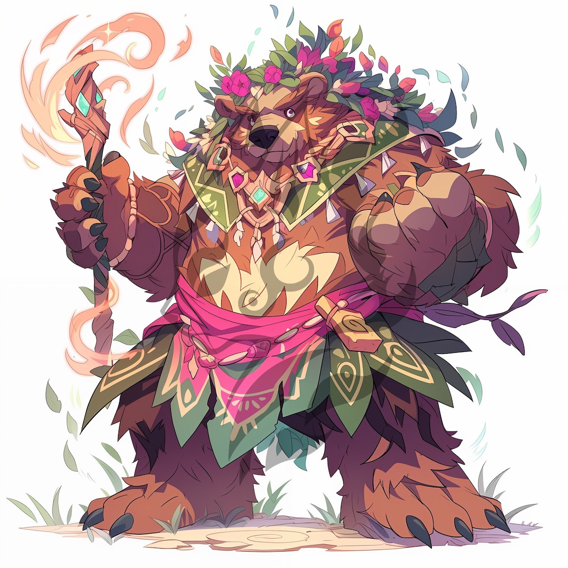 Bugbear Druid Adoptable Character Digital Download HD Image Fighter ...