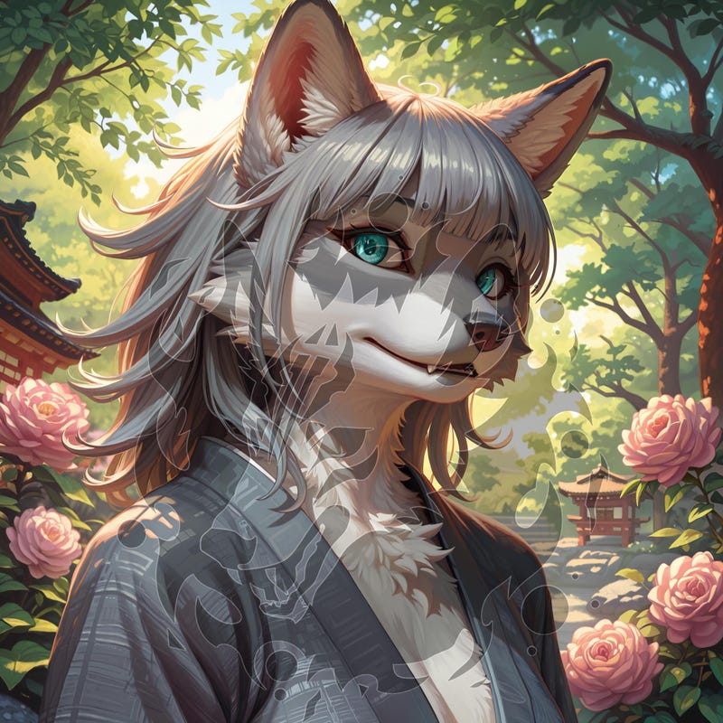 Anthro Female Fox - Etsy