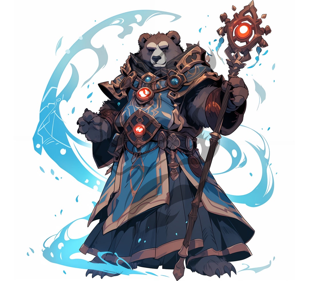 Bugbear Wizard Adoptable Character - Digital Download HD Image ...