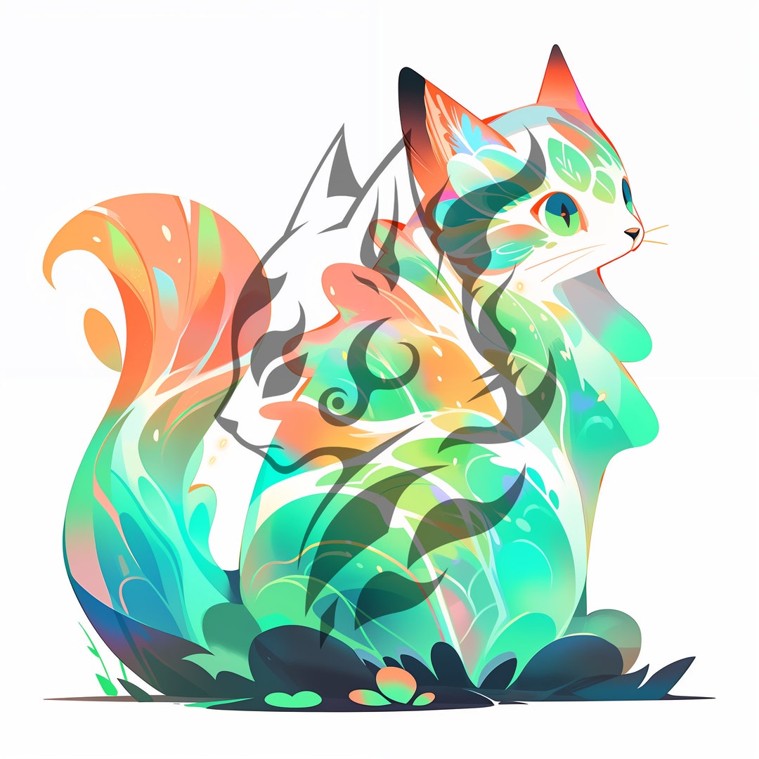 Mysterious Kitty Profile Pic PFP - Digital Download HD Image - Unique ...