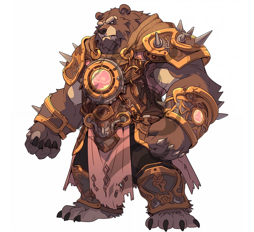 Bugbear Paladin Adoptable Character - Digital Download HD Image ...