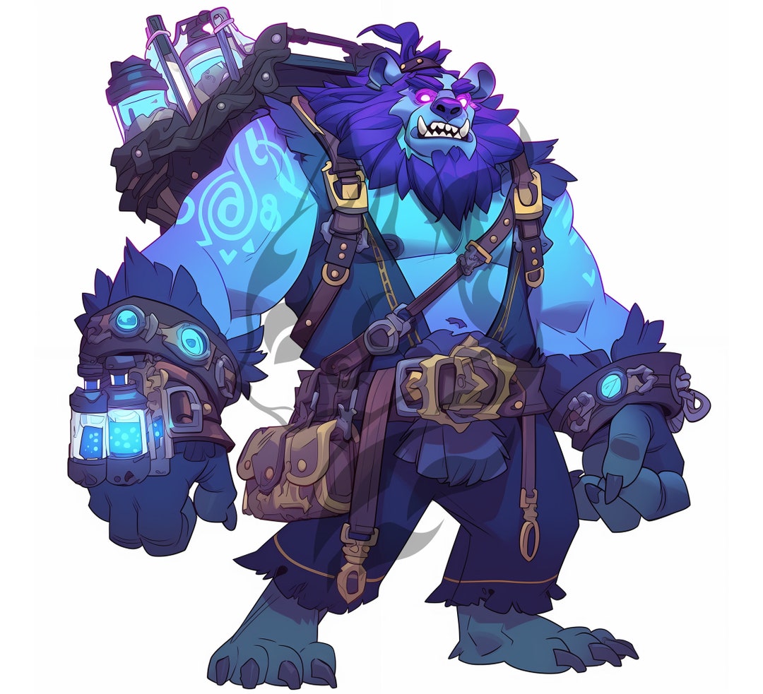 Bugbear Artificer Adoptable Character - Digital Download HD Image ...