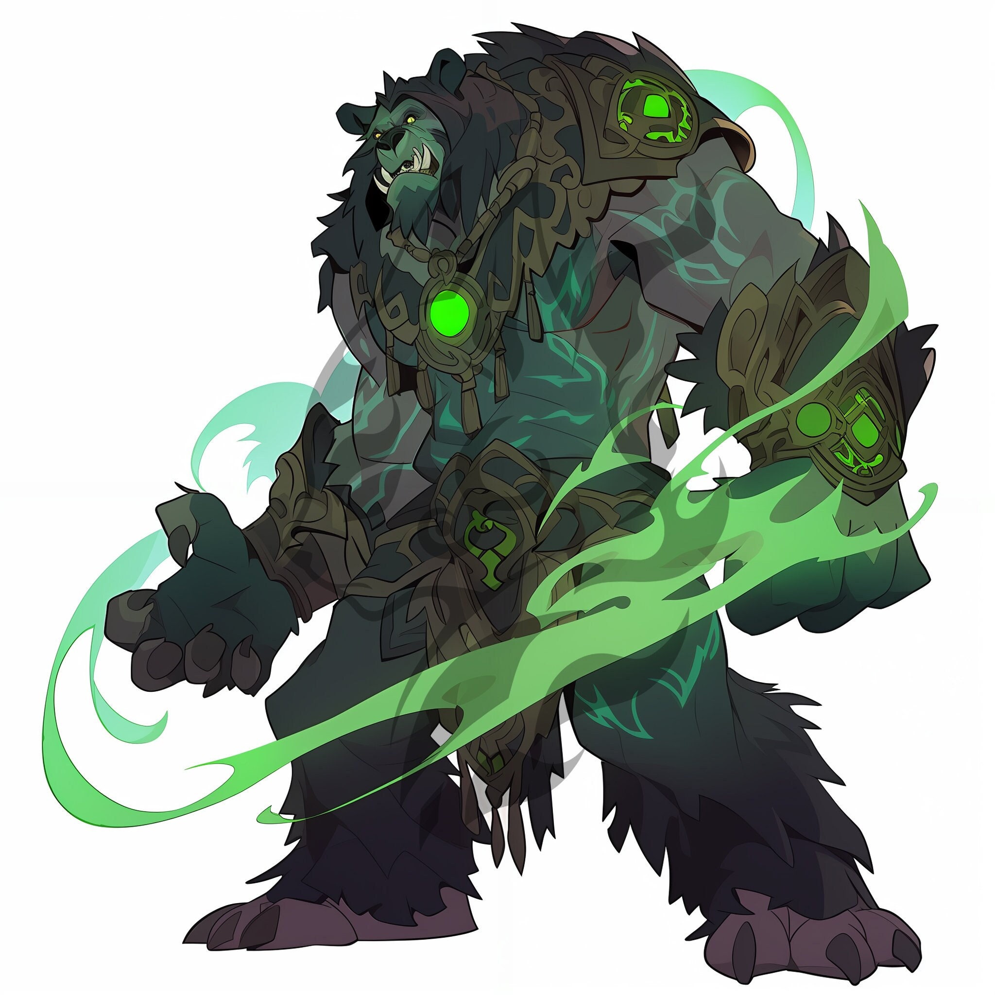 Bugbear Warlock Adoptable Character Digital Download HD Image Warlock ...