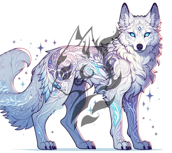 Beautiful Anime Wolf Drawings
